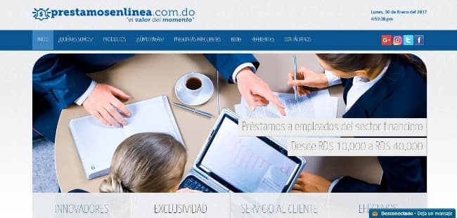 Préstamos en Línea - De hasta RD$30 000